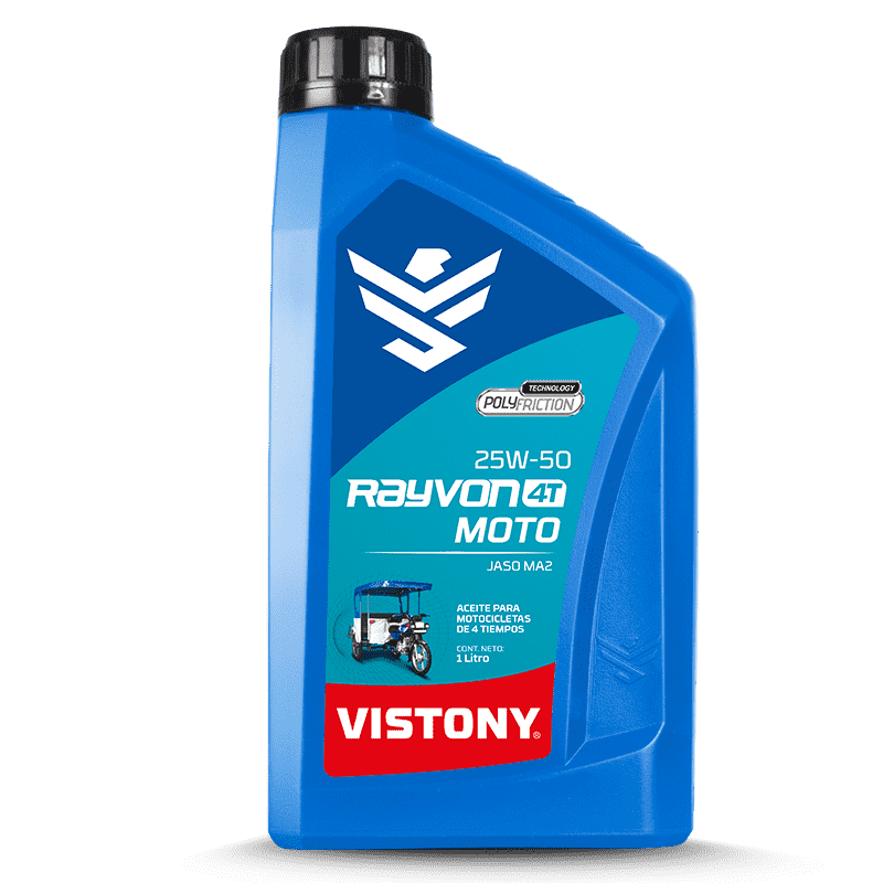 ACEITE 4T 25W-50 API SL VISTONY — Repuestos E&M